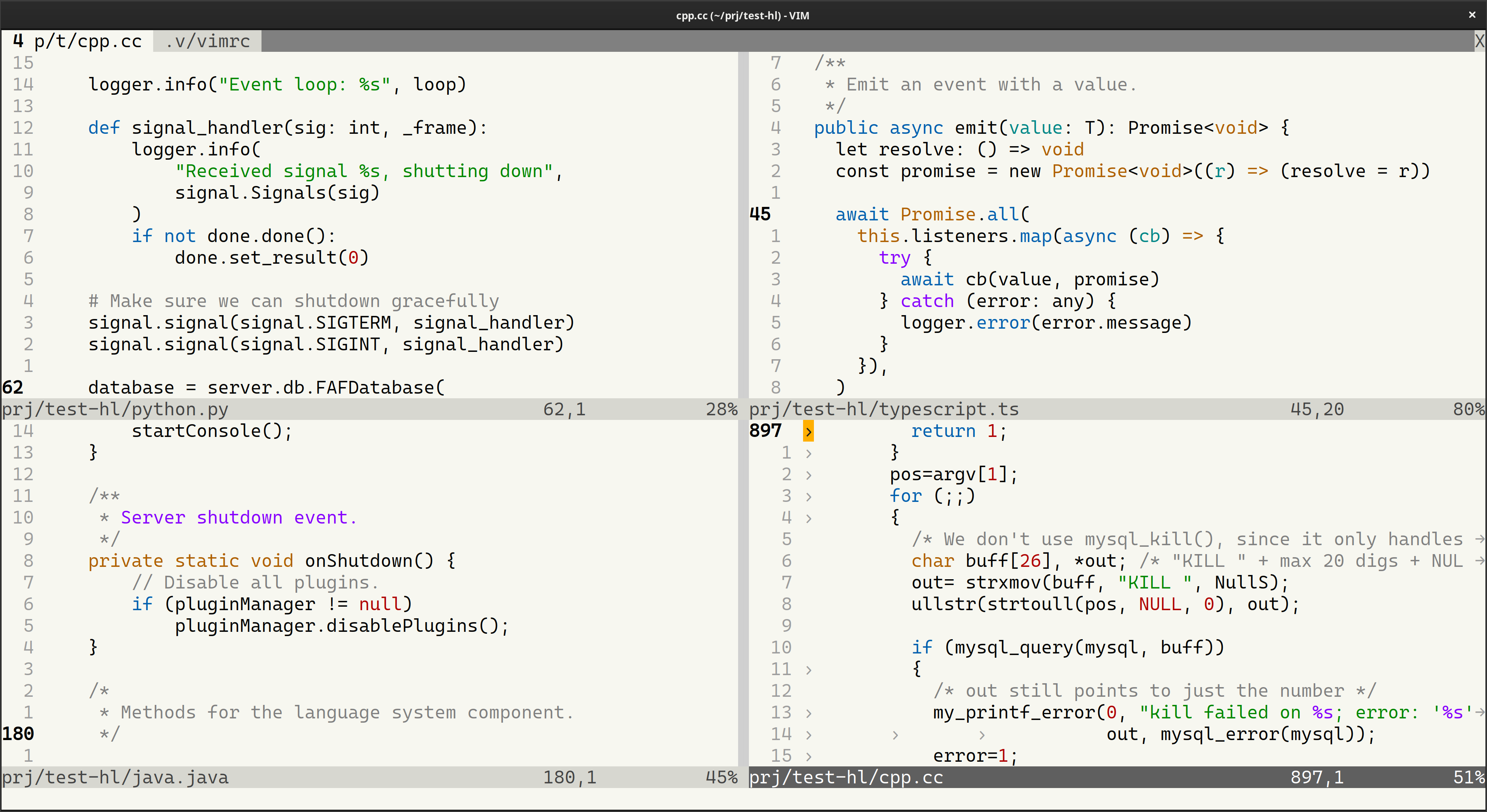 GitHub - habamax/vim-pire: vim colorscheme