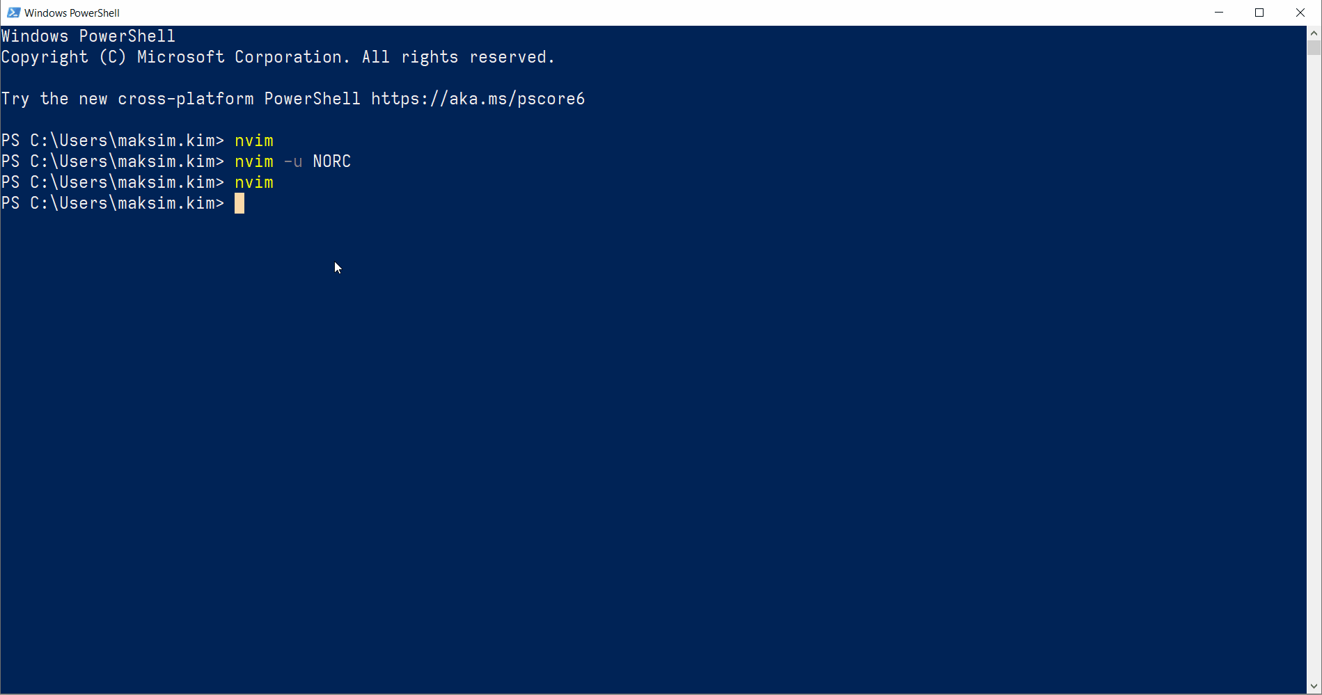 Tuipowershell Function Keys F1 F5 Are Broken · Issue 11773 · Neovimneovim · Github 