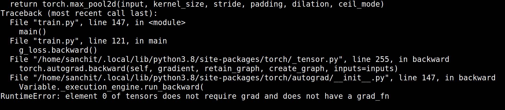 Runtime error in training · Issue #37 · Lornatang/SRGAN-PyTorch · GitHub