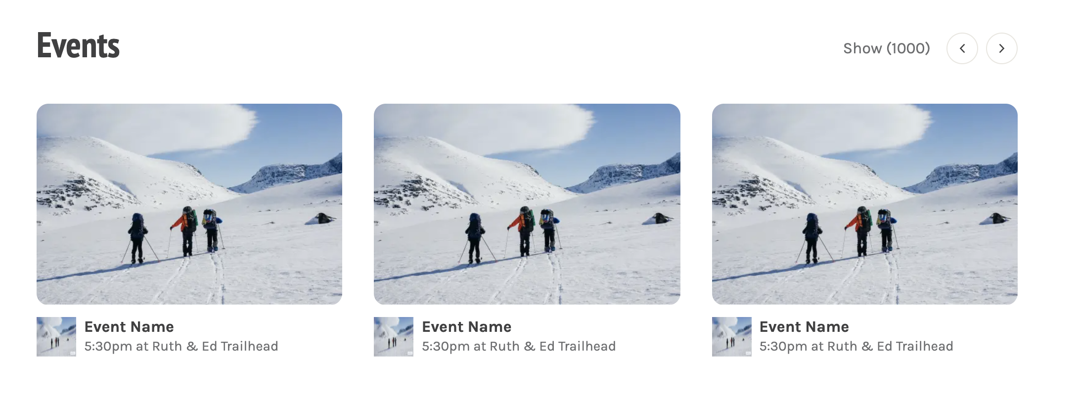 Slides are stretched to available width if the number of slides