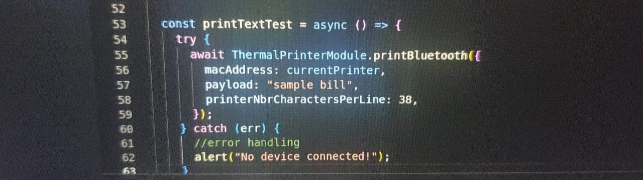 Datamax oniel 4te bluetooth printing issue · Issue #37 · AllInOneYT/react-native-thermal-printer ...