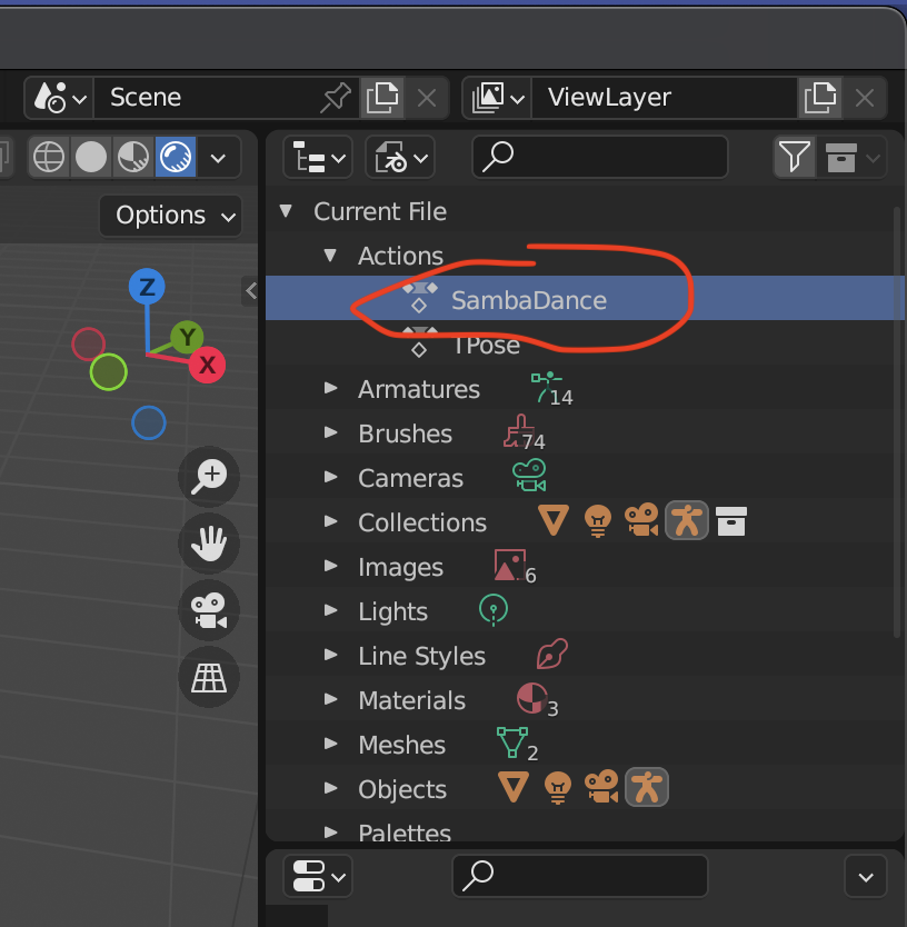 Creating .glb / .gLTF files with embedded animation clips · GitHub