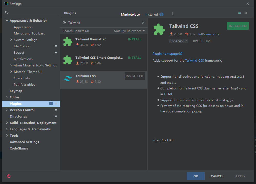 webstorm提示 · Issue #54 · pcdotfan/taro-plugin-tailwind · GitHub