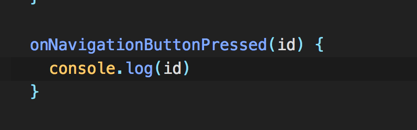 [V2] TopBar Buttons don't fire onNavigationButtonPressed Callback · Issue #3411 · wix/react ...