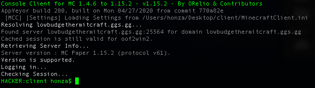 Unable to connect to a server: Connection refused · Issue #976 · MCCTeam/Minecraft-Console ...