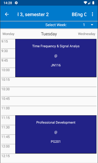 GitHub - AdamTMalek/HWUTimetable: Android HWU Timetable app