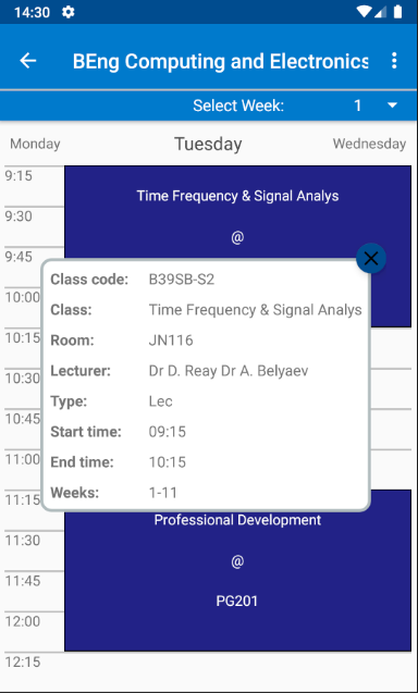 GitHub - AdamTMalek/HWUTimetable: Android HWU Timetable app