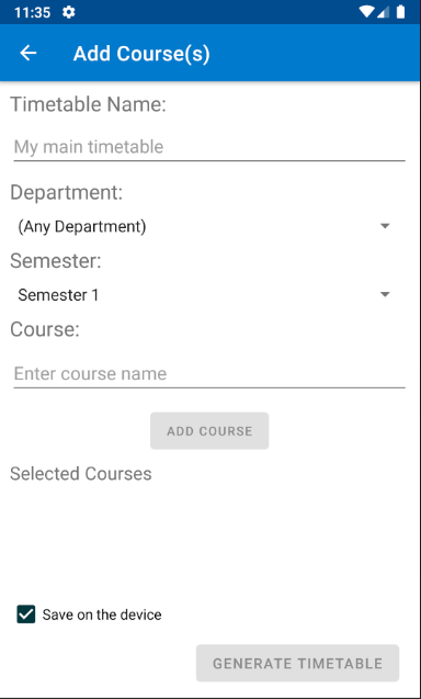 GitHub - AdamTMalek/HWUTimetable: Android HWU Timetable app