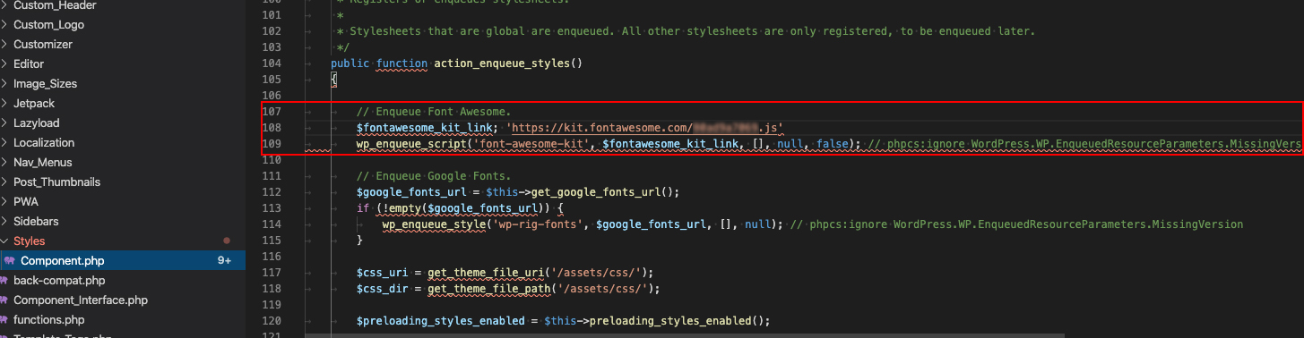 Using Font Awesome in WP Rig · Issue #650 · wprig/wprig · GitHub