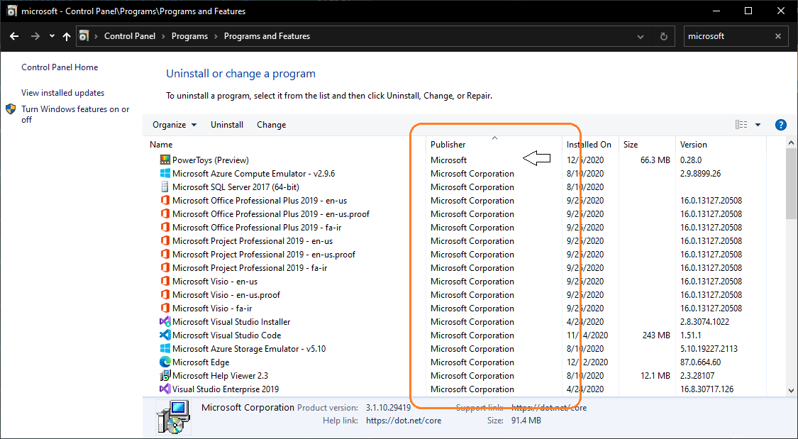 Installer publisher tag · Issue #8571 · microsoft/PowerToys · GitHub