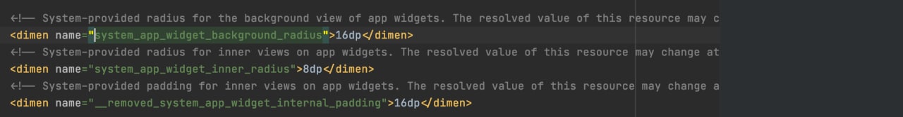 Round Corner on Simplenote Widgets · Issue #1523 · Automattic/simplenote-android · GitHub