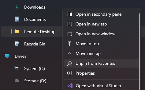 Add option to rename pinned items · Issue #7256 · files-community/Files · GitHub