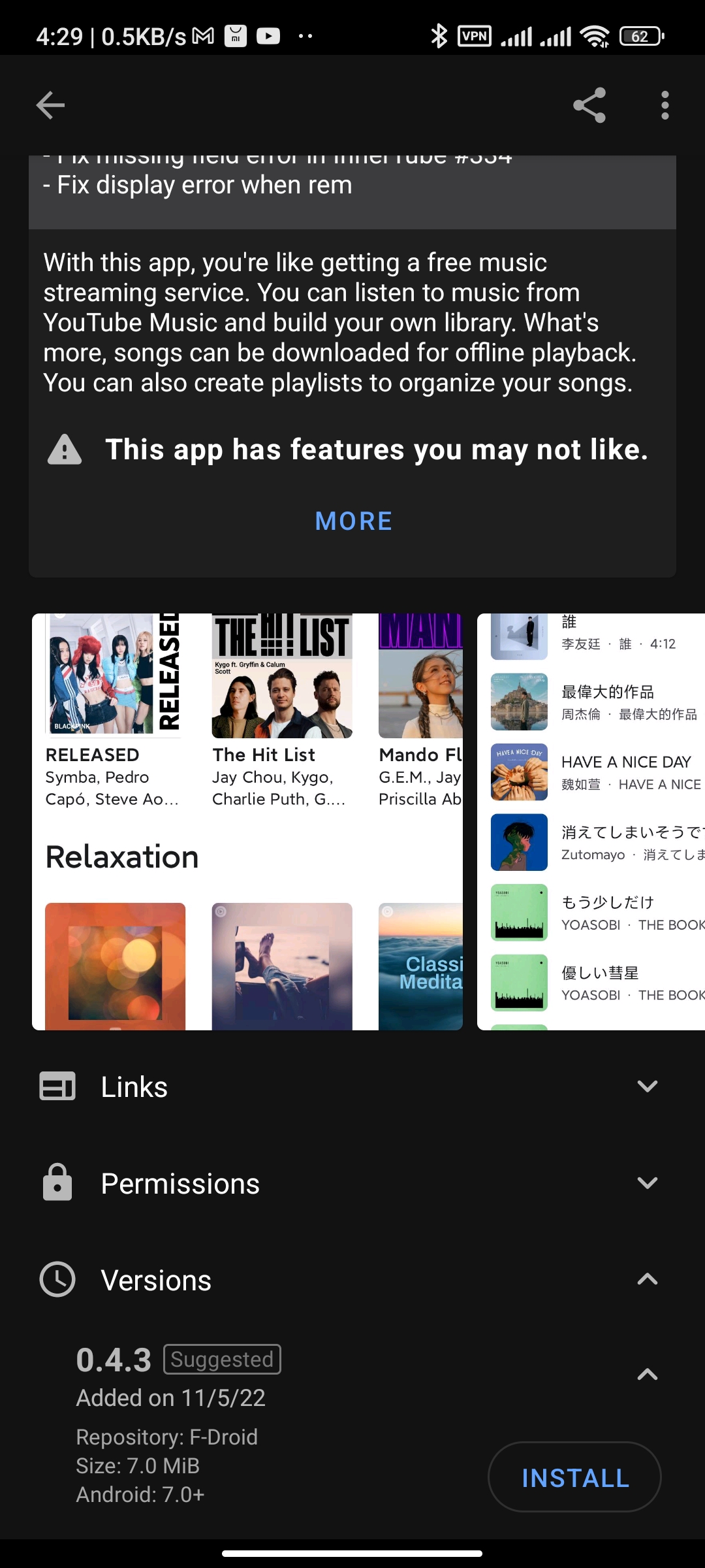 Why F-Droid version signed by you? · Issue #449 · z-huang/InnerTune · GitHub