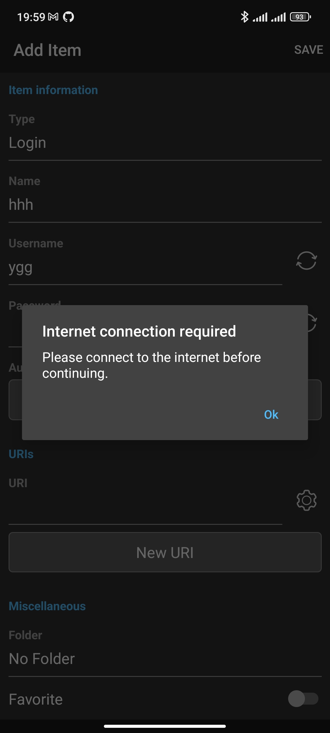 Support offline mode · Issue #2229 · bitwarden/mobile · GitHub