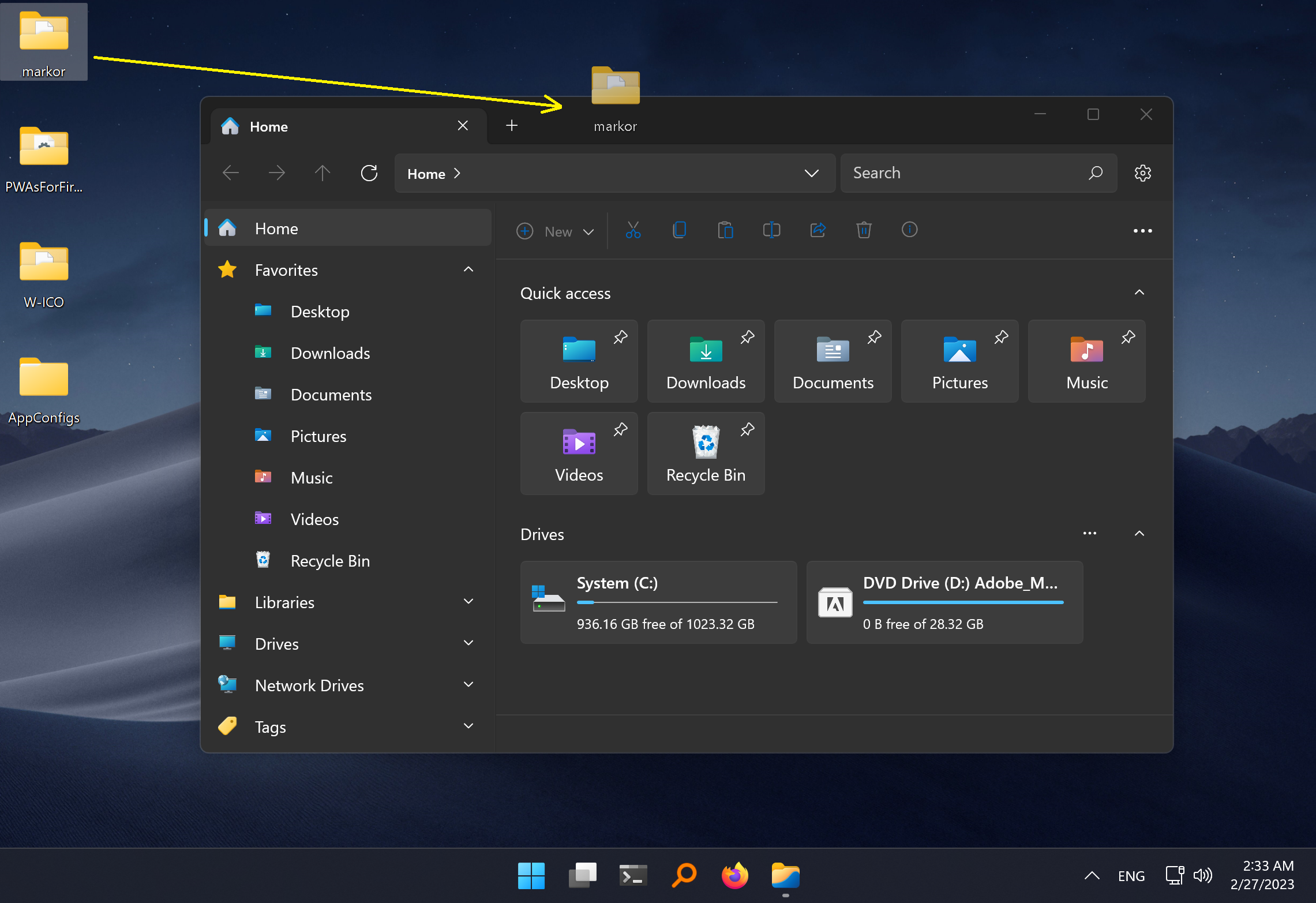 Drag the folder to the tab bar · Issue #11482 · files-community/Files · GitHub