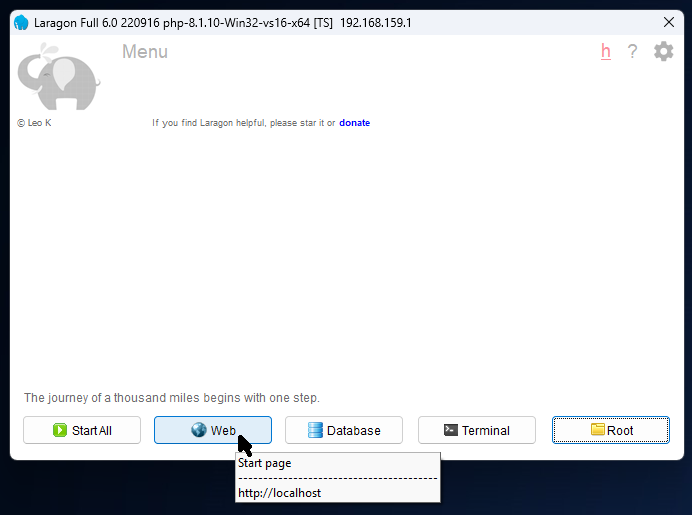 Set the default browser · Issue #435 · leokhoa/laragon · GitHub