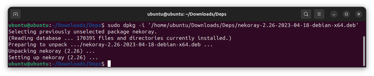 [PostInst] .desktop file fails to create · Issue #629 · MatsuriDayo/nekoray · GitHub