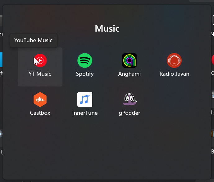 [Feature Request]: AppName on Windows StartMenu · Issue #1353 · th-ch/youtube-music · GitHub