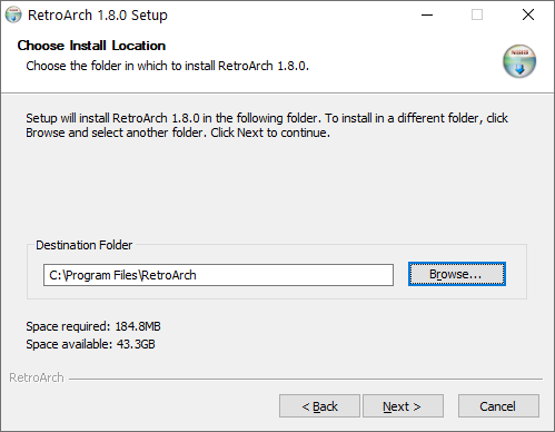 Install to Program Files · Issue #9813 · libretro/RetroArch · GitHub