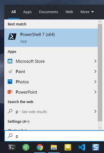 Does not find "PowerShell 7 (x64)" · Issue #4094 · microsoft/PowerToys ...