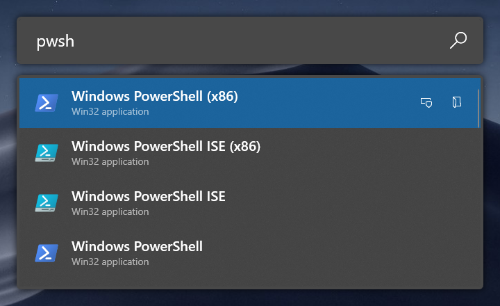 Does not find "PowerShell 7 (x64)" · Issue #4094 · microsoft/PowerToys ...