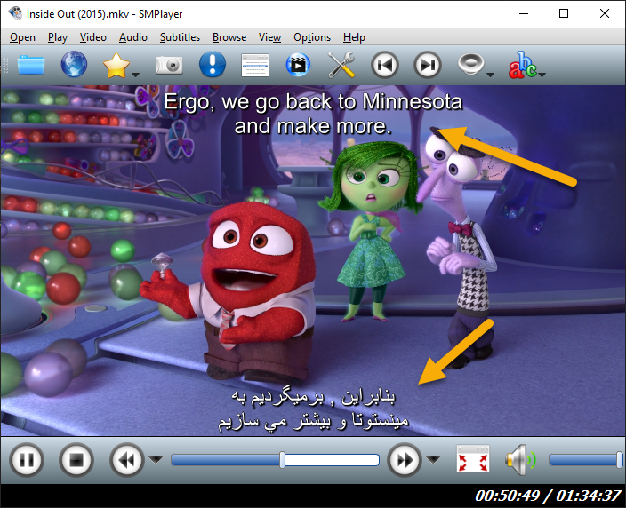Command Line For Play Two Subtitles At The Same Time On My Videos · Issue 7842 · Mpv Player Mpv