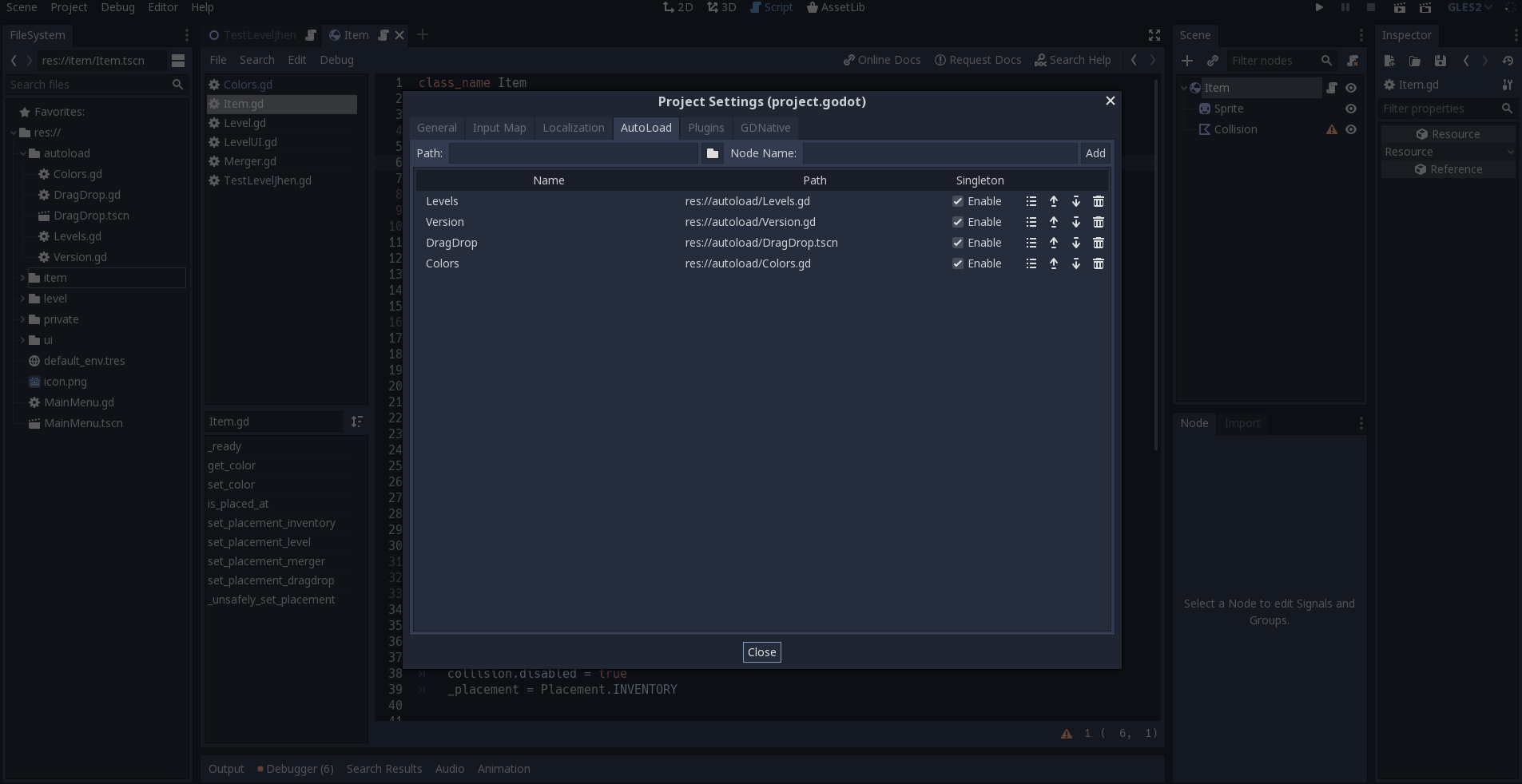 Singleton or preloaded enums not usable as constant expressions · Issue #14681 · godotengine ...