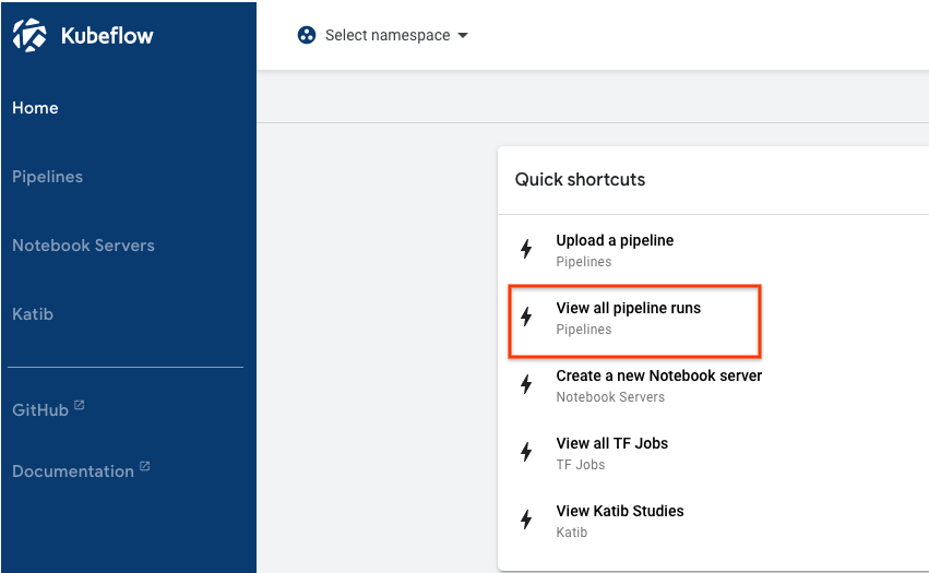 View All Pipeline Runs Pointing To Archive Page · Issue 3619 · Kubeflowkubeflow · Github