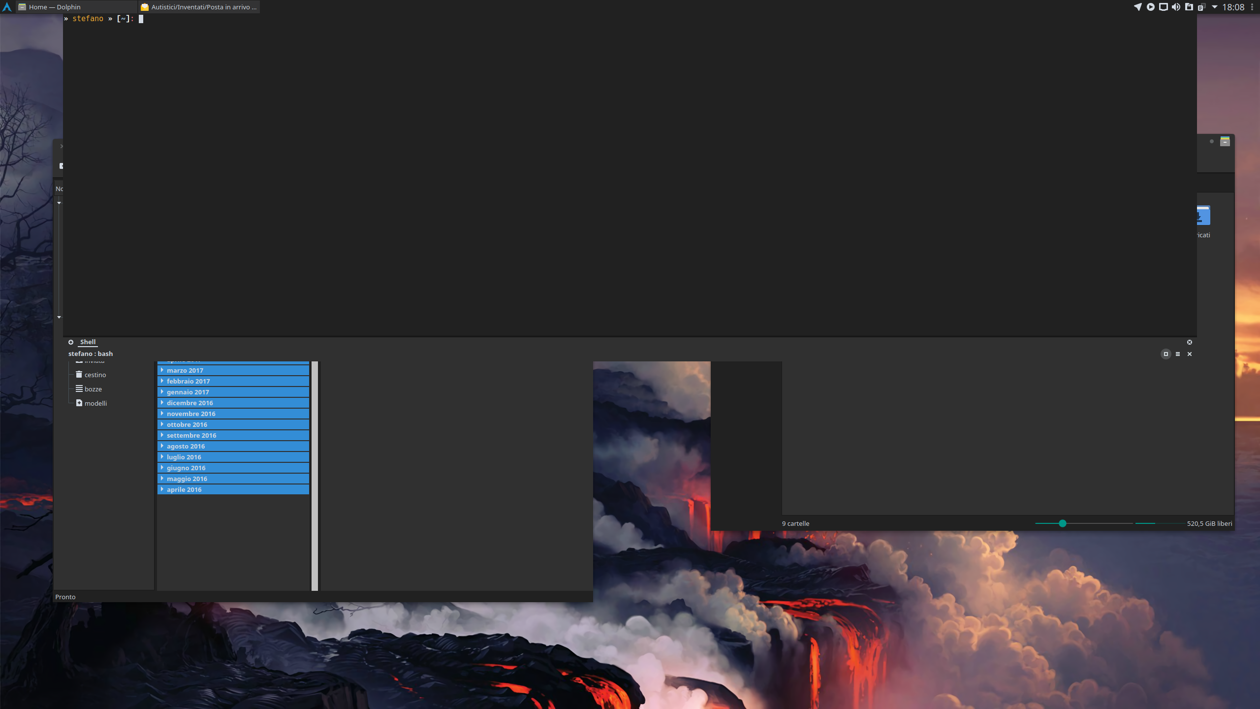 Request: Add a shadow at the bottom of yakuake themes · Issue #5 ...