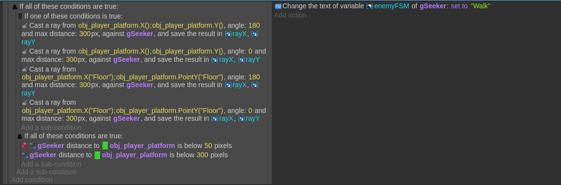 Raycast - "Invert" or "not" no longer work · Issue #3567 · 4ian/GDevelop · GitHub