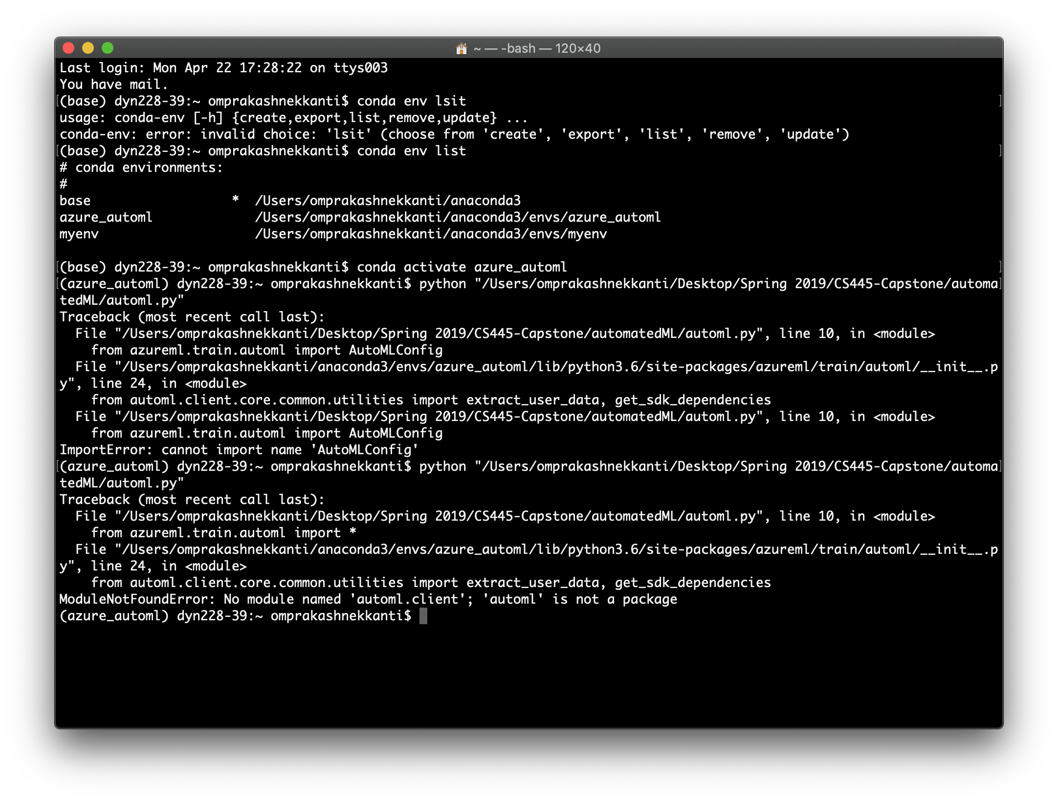 i couldnt import AutoMLConfig in my script · Issue #327 · Azure ...