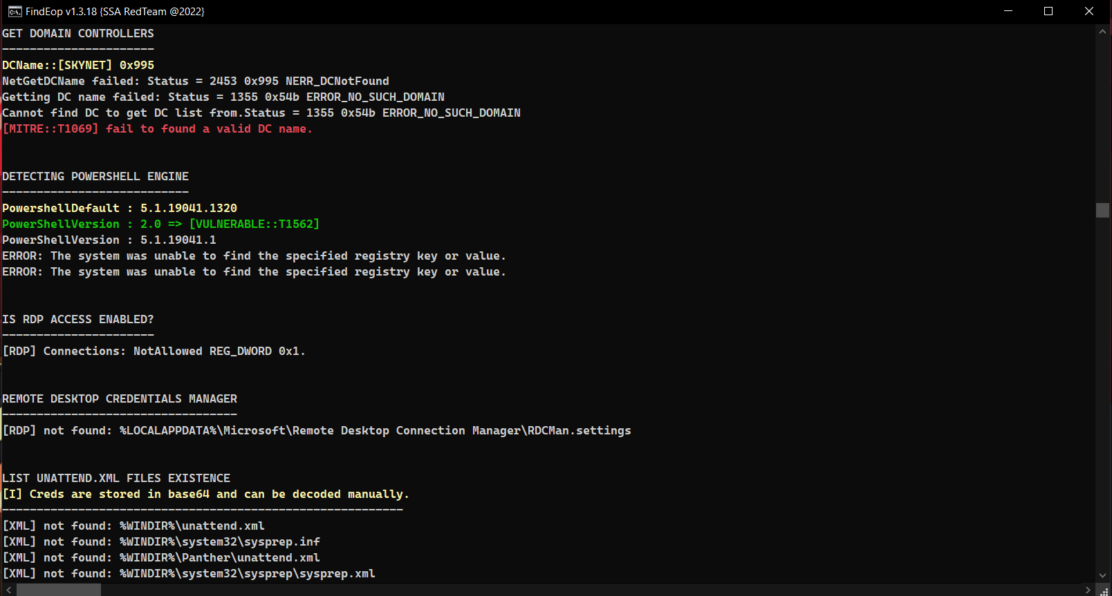 Auxiliary module of @Meterpeter v2.10.11 - FindEop module ( EOP ) · GitHub
