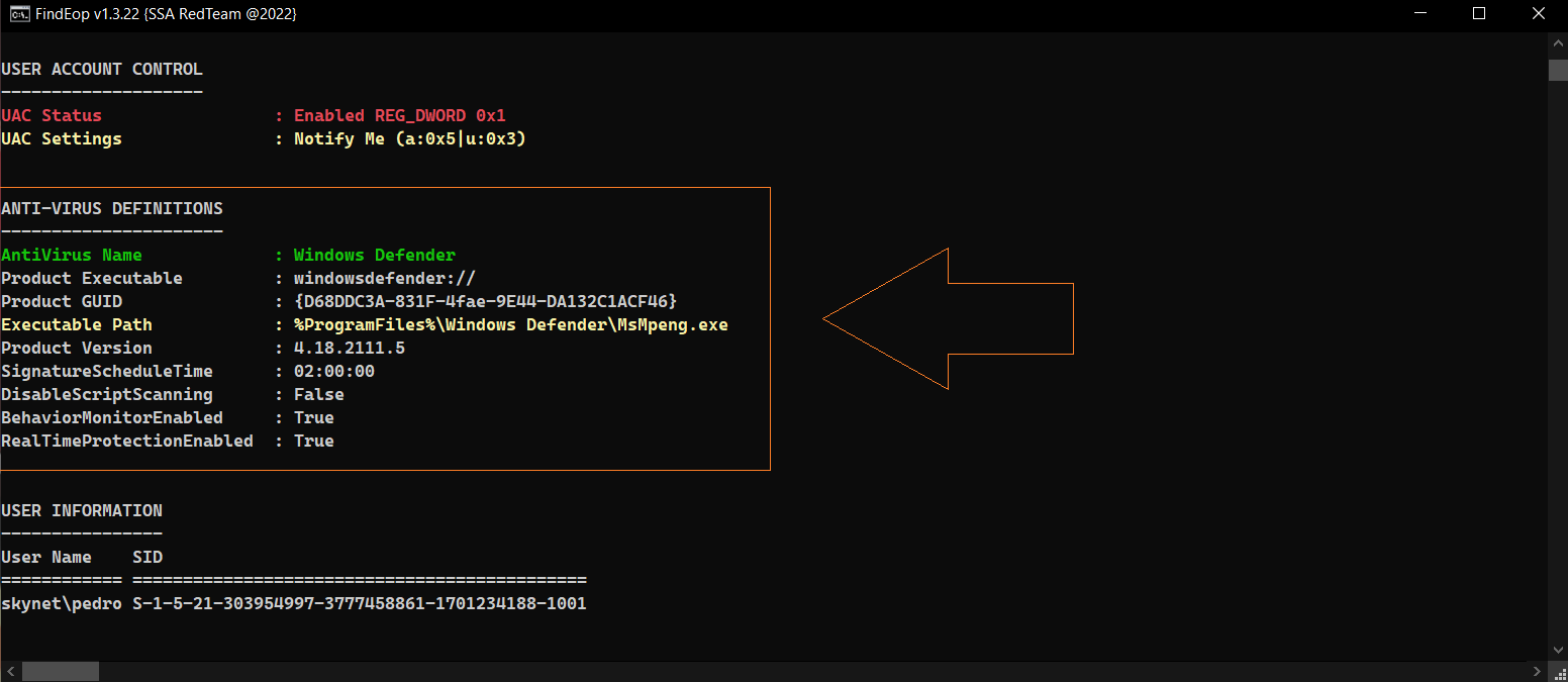 Auxiliary module of @Meterpeter v2.10.11 - FindEop module ( EOP ) · GitHub