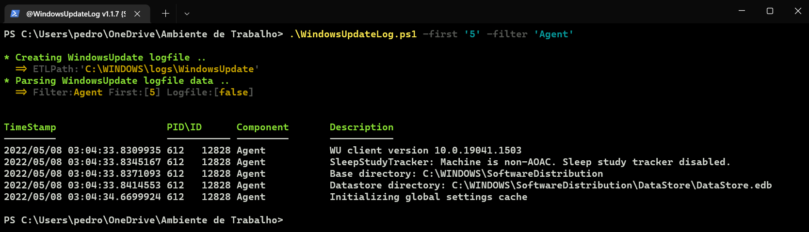 Convert ETL logfiles into readable data · GitHub