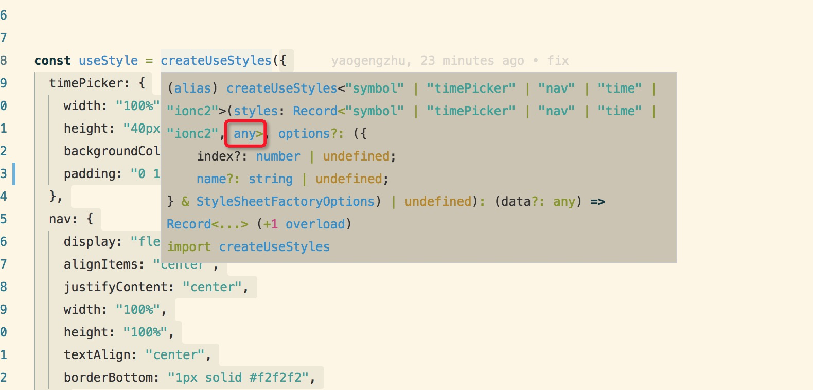 Does T Have Any Style Propertys Hint · Issue 1227 · Cssinjs Jss · Github