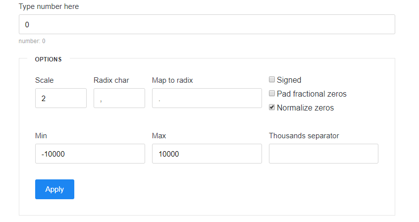 Issue between mapToRadix and radix · Issue #91 · uNmAnNeR/imaskjs · GitHub