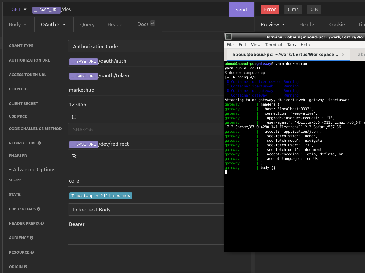 Unable to authenticate Confidential Client with OAuth2 · Issue #4479 · Kong/insomnia · GitHub