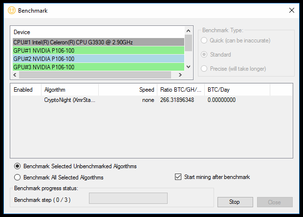 Skip benchmark window alert · Issue #429 · nicehash/NiceHashMiner · GitHub