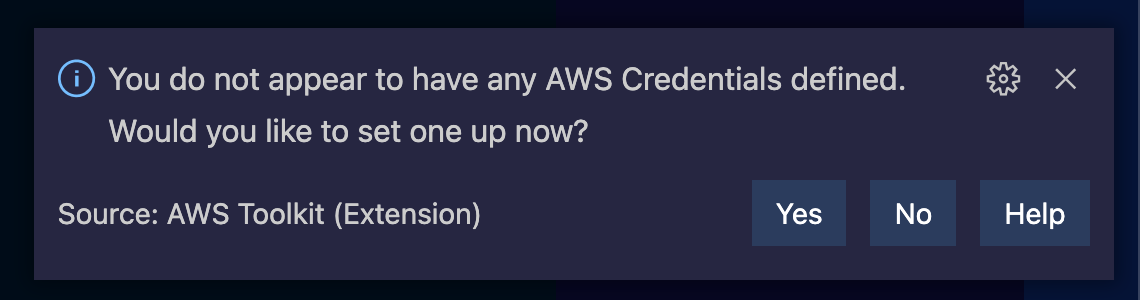 Credentials File Not Detected · Issue #1951 · aws/aws-toolkit-vscode · GitHub