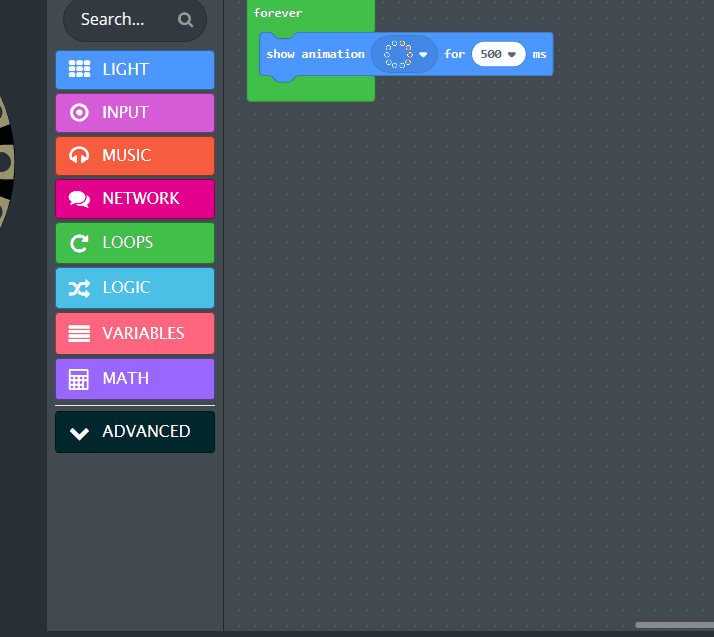 Logic Blocks can't be scrolled on IE · Issue #487 · microsoft/pxt-adafruit · GitHub
