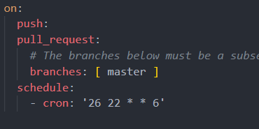 Running & Adding codeql-analysis for all the branches of a repository ...
