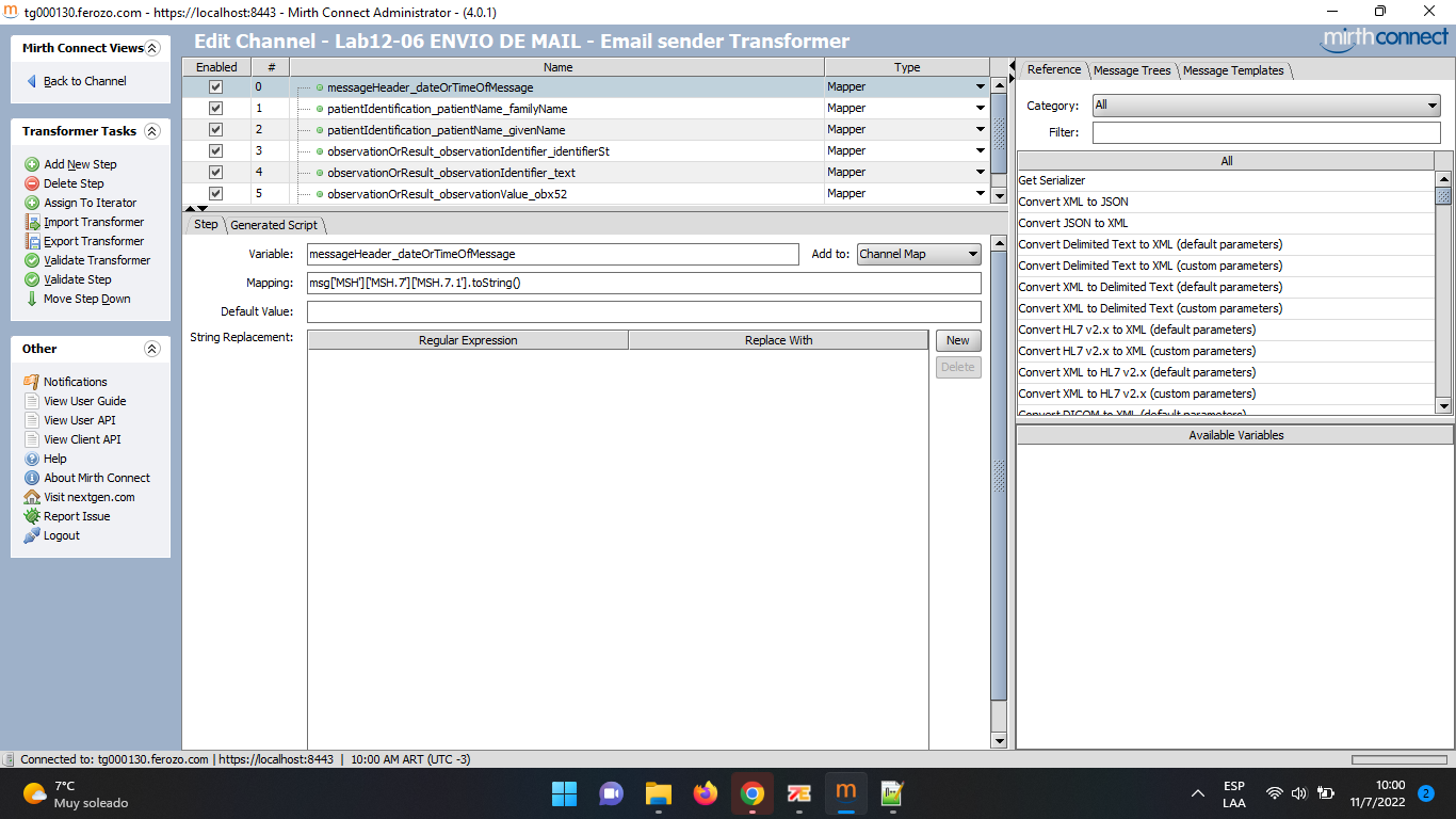 Error Trying To Parse Hl7 · Nextgenhealthcare Connect · Discussion