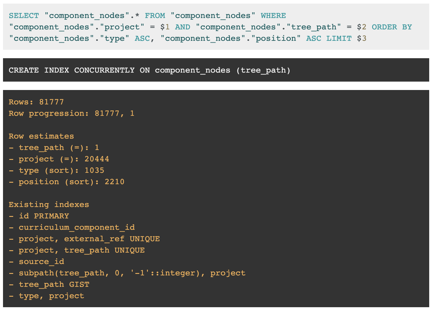 PgHero ignoring GiST index when building suggestions? · Issue #337 · ankane/pghero · GitHub