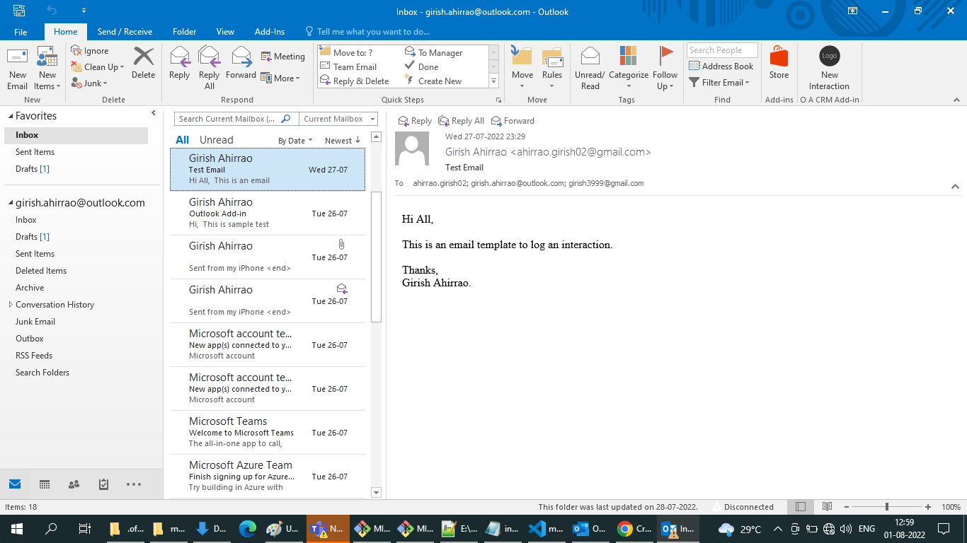 GitHub - girish8999/outlook-plugin