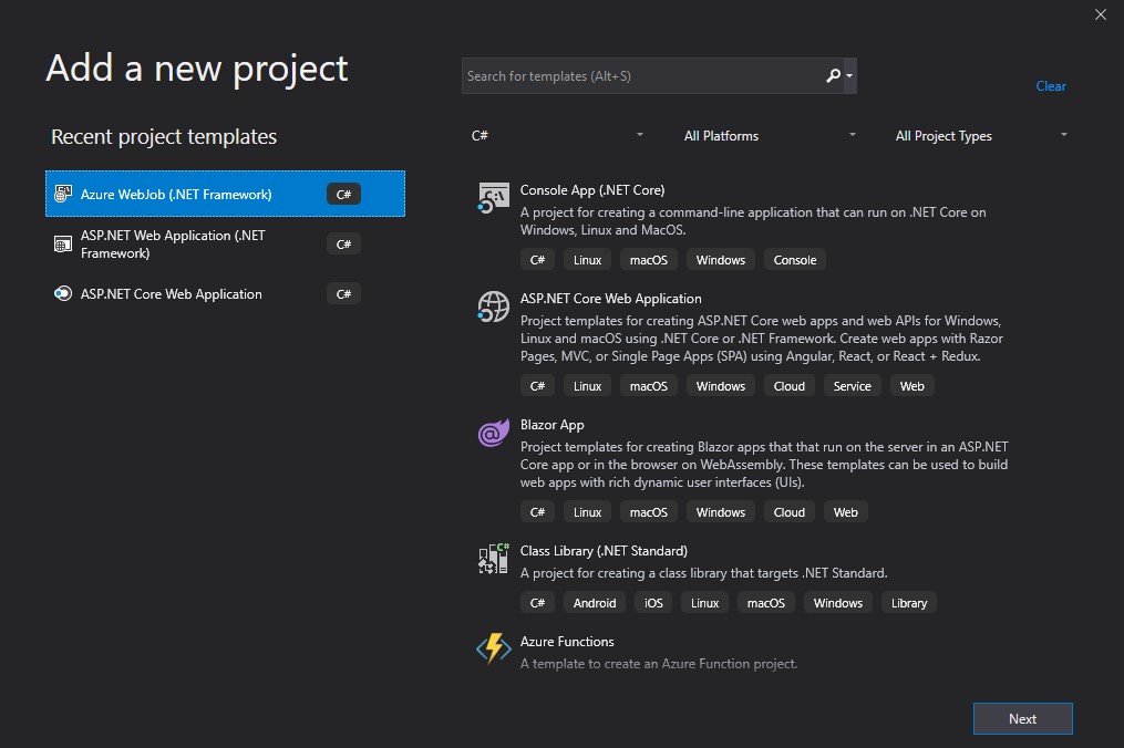 WebJob Dashboard support links point to the wrong location · Issue ...