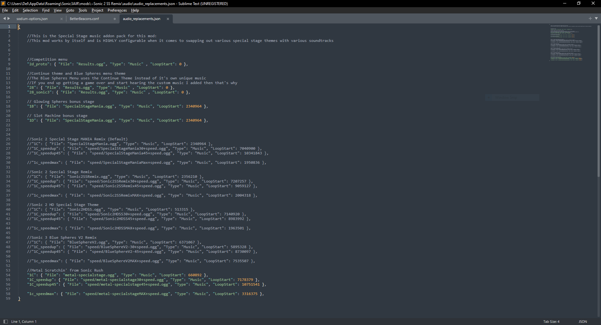 [Suggestion] Change Config format from ".conf" to ".json" · Issue #6 · SFort/MC-betterbeacon ...