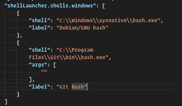 Cannot add WSL terminal on windows 10 · Issue #19 · Tyriar/vscode-shell-launcher · GitHub