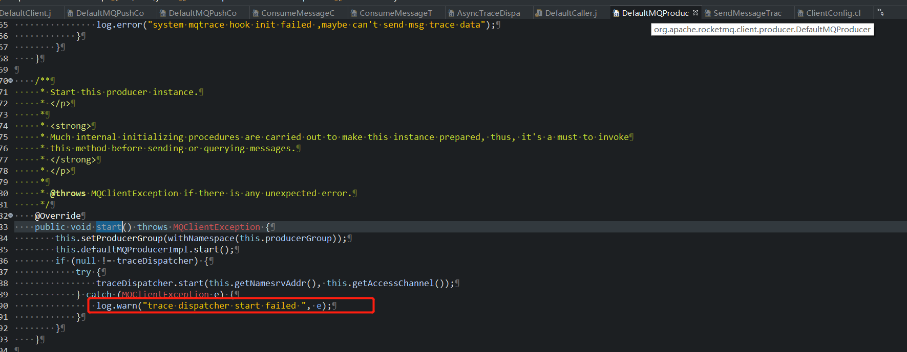 Bug Trace Enable · Issue 1608 · Apache Rocketmq · Github