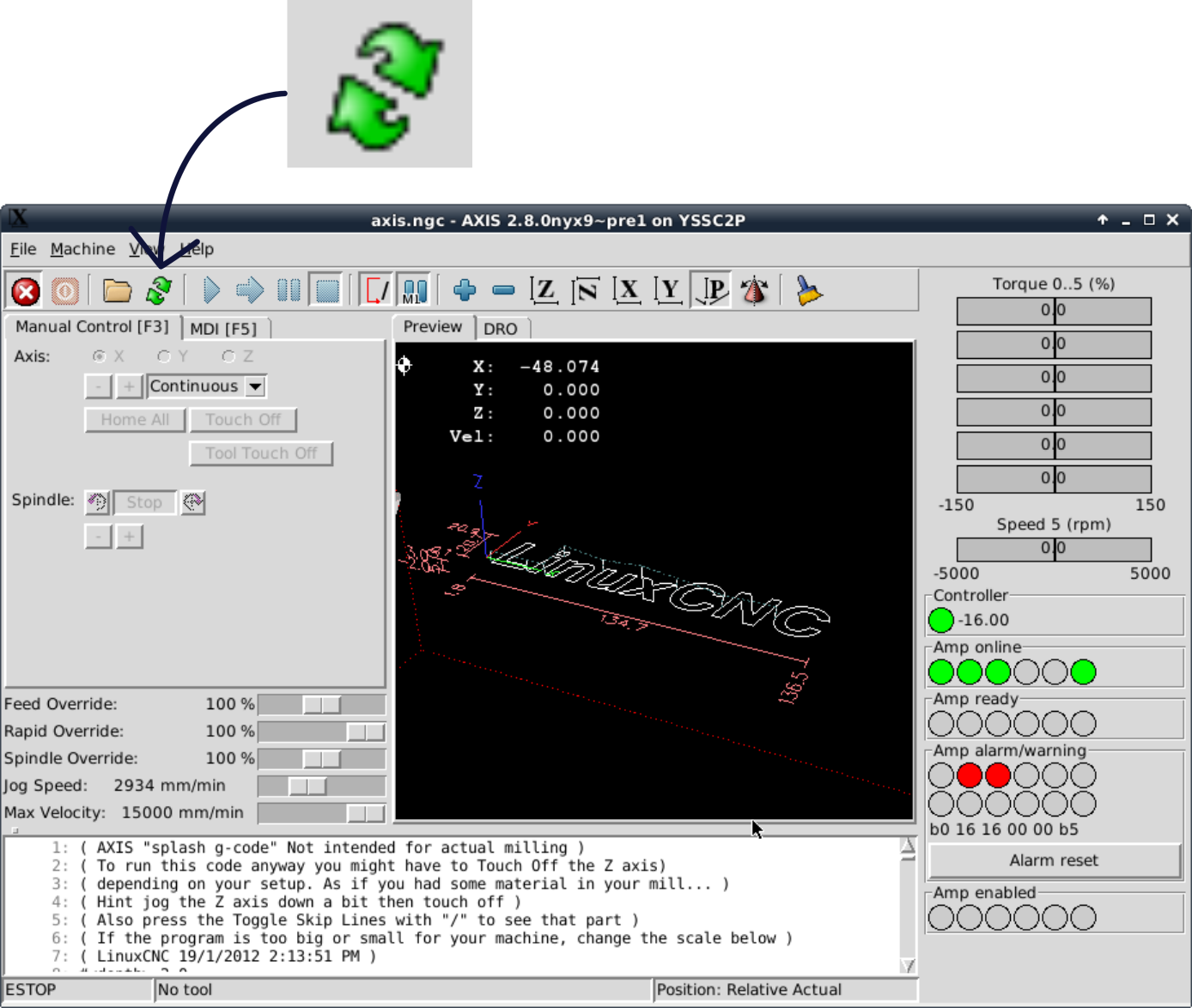 gcode reload button · Issue #462 · Denvi/Candle · GitHub
