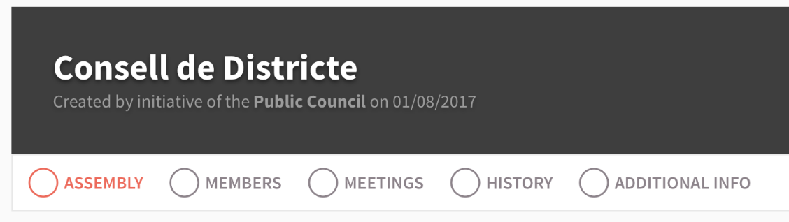 Improvements to Assemblies - Iteration 1 · Issue #2832 · decidim/decidim · GitHub